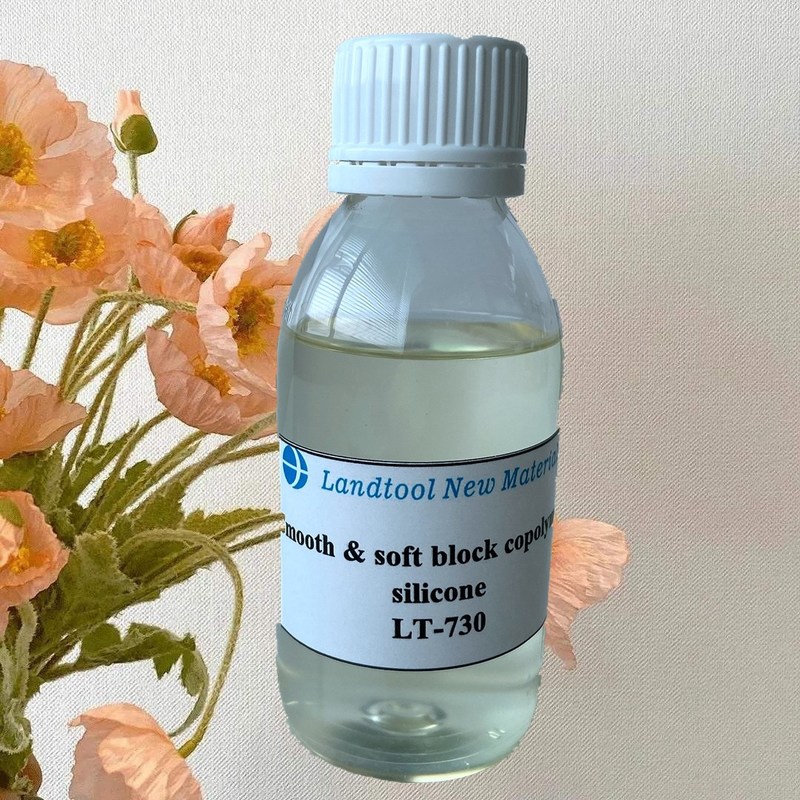 Low Yellowing Linear Silicone Block Copolymer For Color Repairing