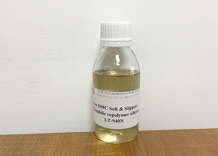 Low DMC Soft Slippery Hydrophilic Silicone Softener On Knitted Or Woven ...